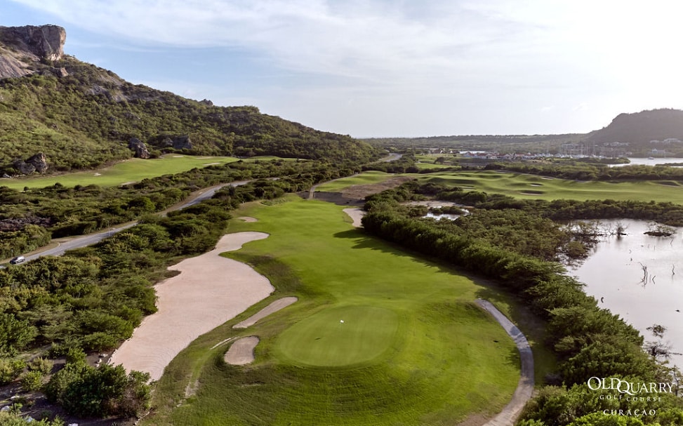 HOLE 10 - Old Quarry Golf Course Curaçao Pro Shop Old Quarry Hole 10