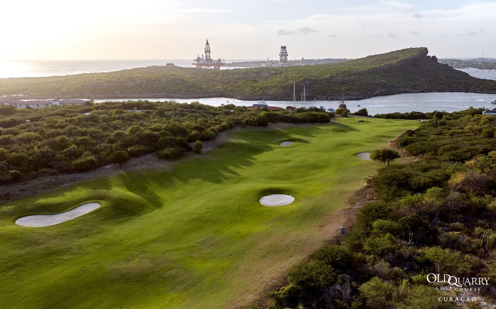 HOLE 18 - Old Quarry Golf Course Curaçao Pro Shop Old Quarry Hole 18